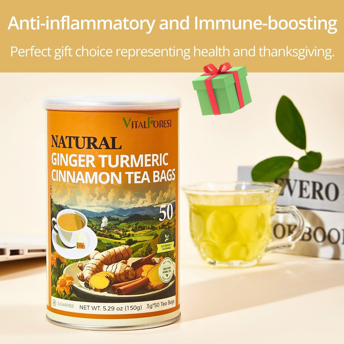 aromatic herbal tea for relaxation