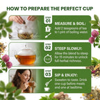 aromatic herbal tea for soothing