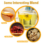 aromatic herbal tea for wellness