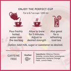 aromatic herbal tea for wellness