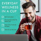 aromatic herbal tea for wellness