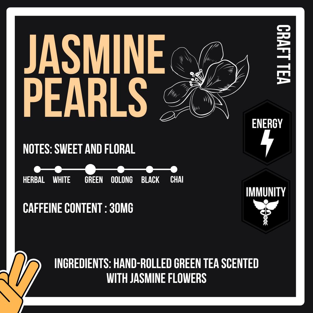 aromatic herbal tea pearls for brewing