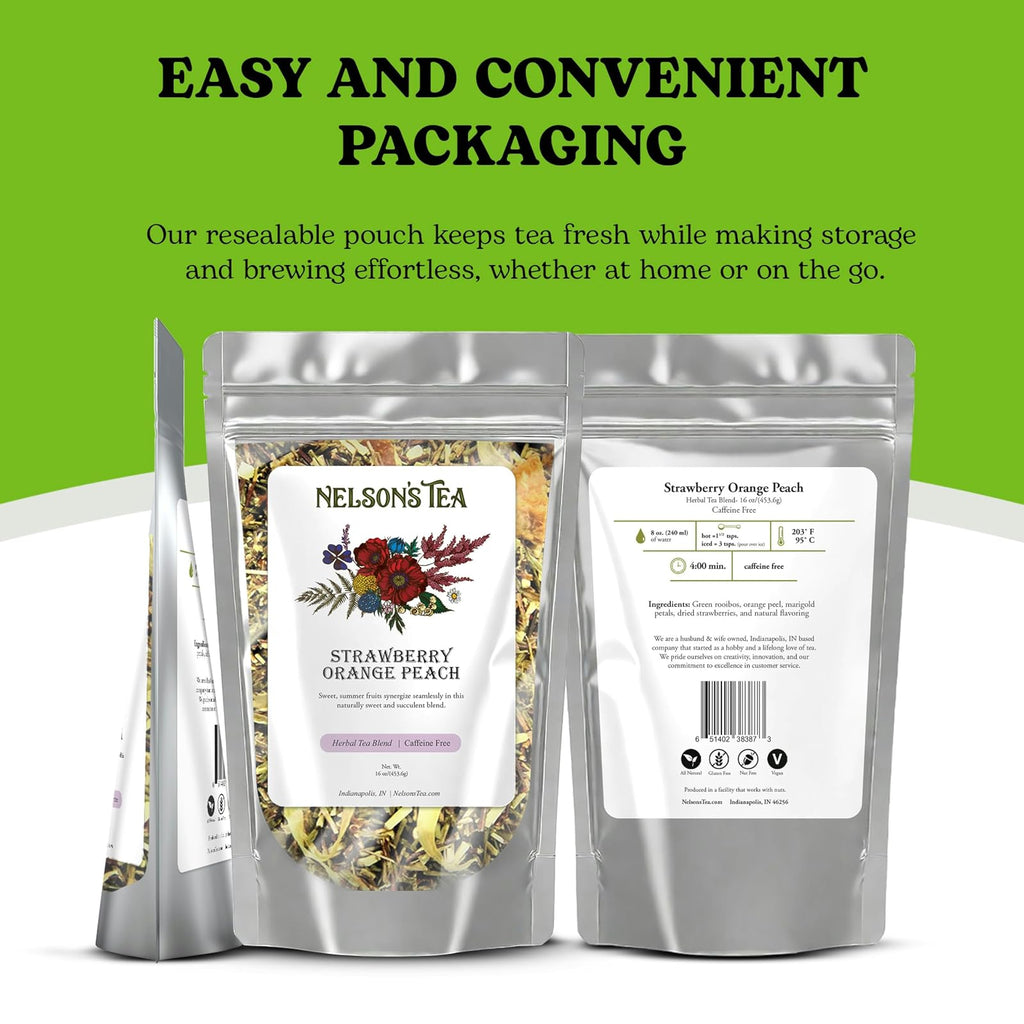 aromatic herbal tea with natural sweetness