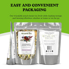 aromatic herbal tea with natural sweetness