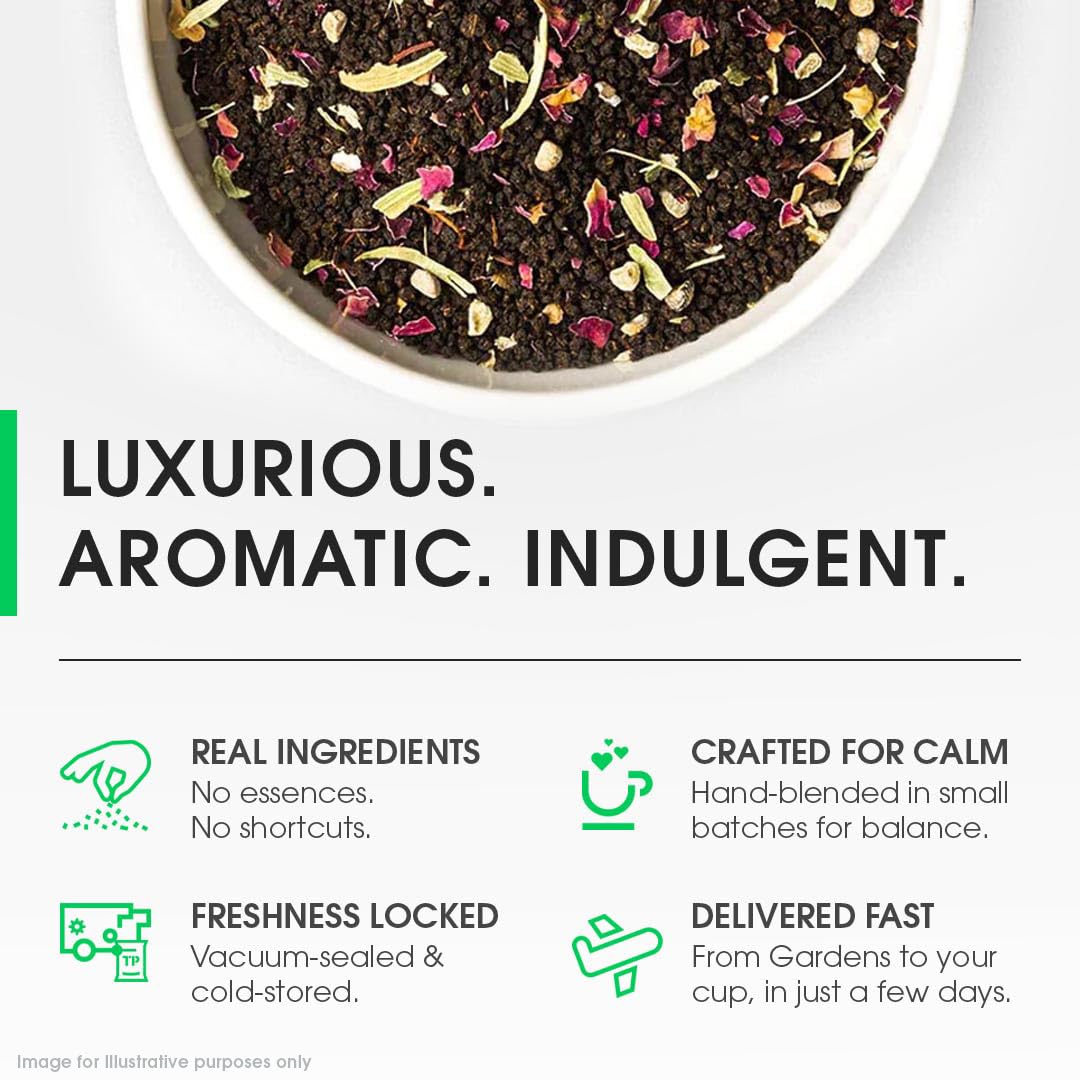 aromatic herbal tea with saffron
