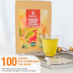 aromatic herbal tea with turmeric