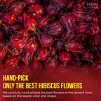 aromatic hibiscus herbal tea blend
