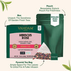 aromatic hibiscus rose tea experience