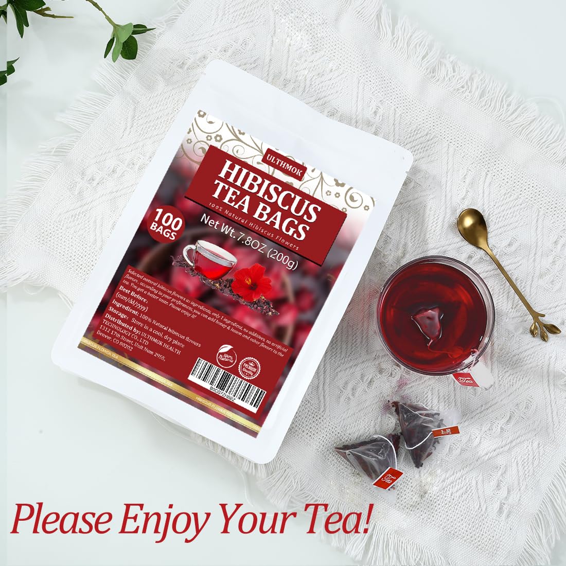 aromatic hibiscus tea experience