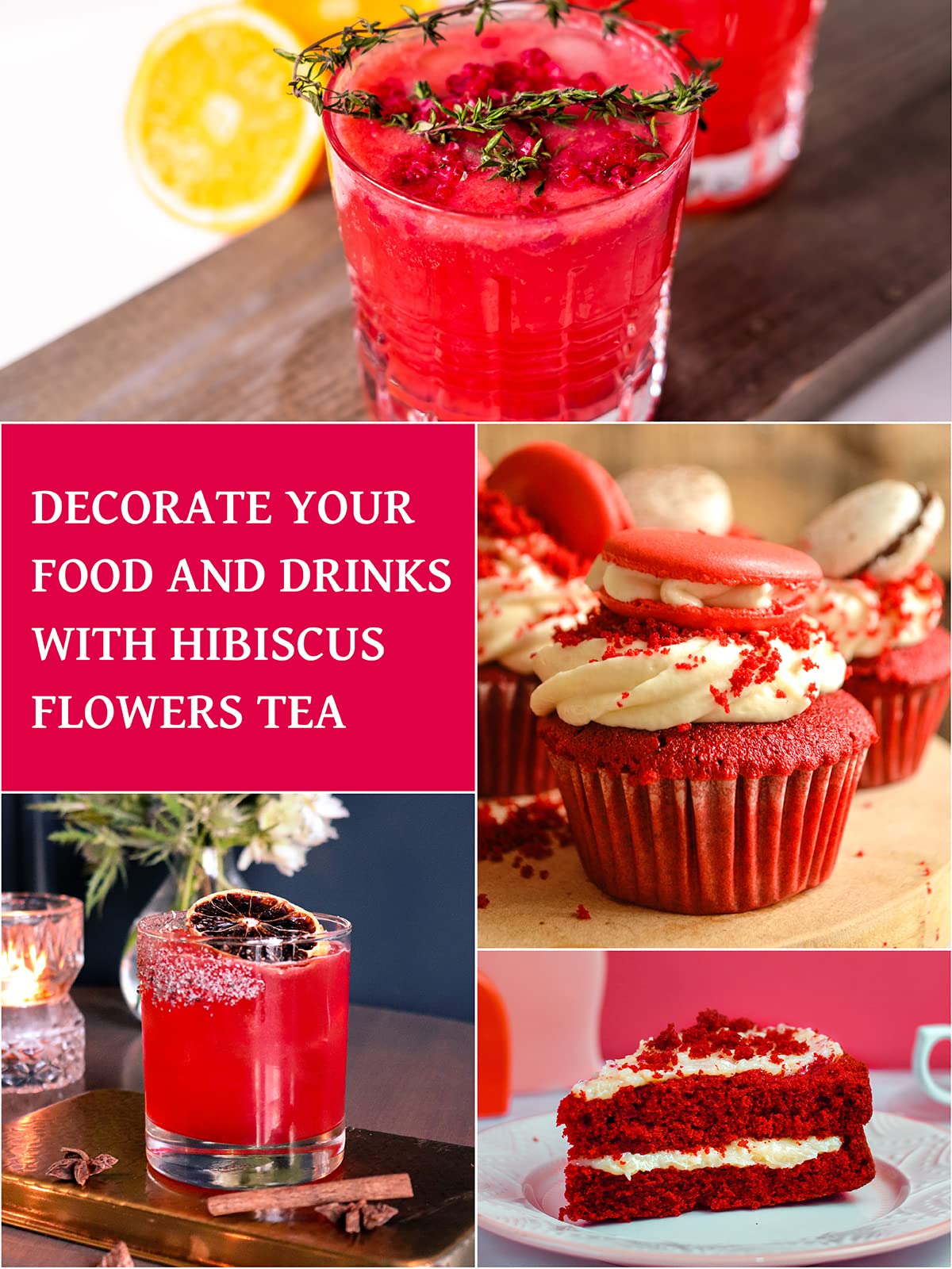 aromatic hibiscus tea for brewing