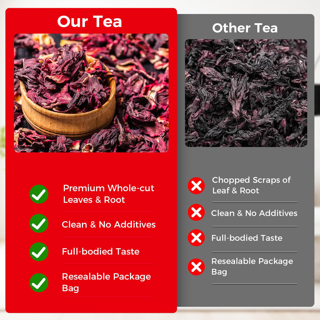 aromatic hibiscus tea for relaxation