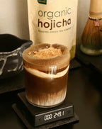 aromatic hojicha tea for wellness
