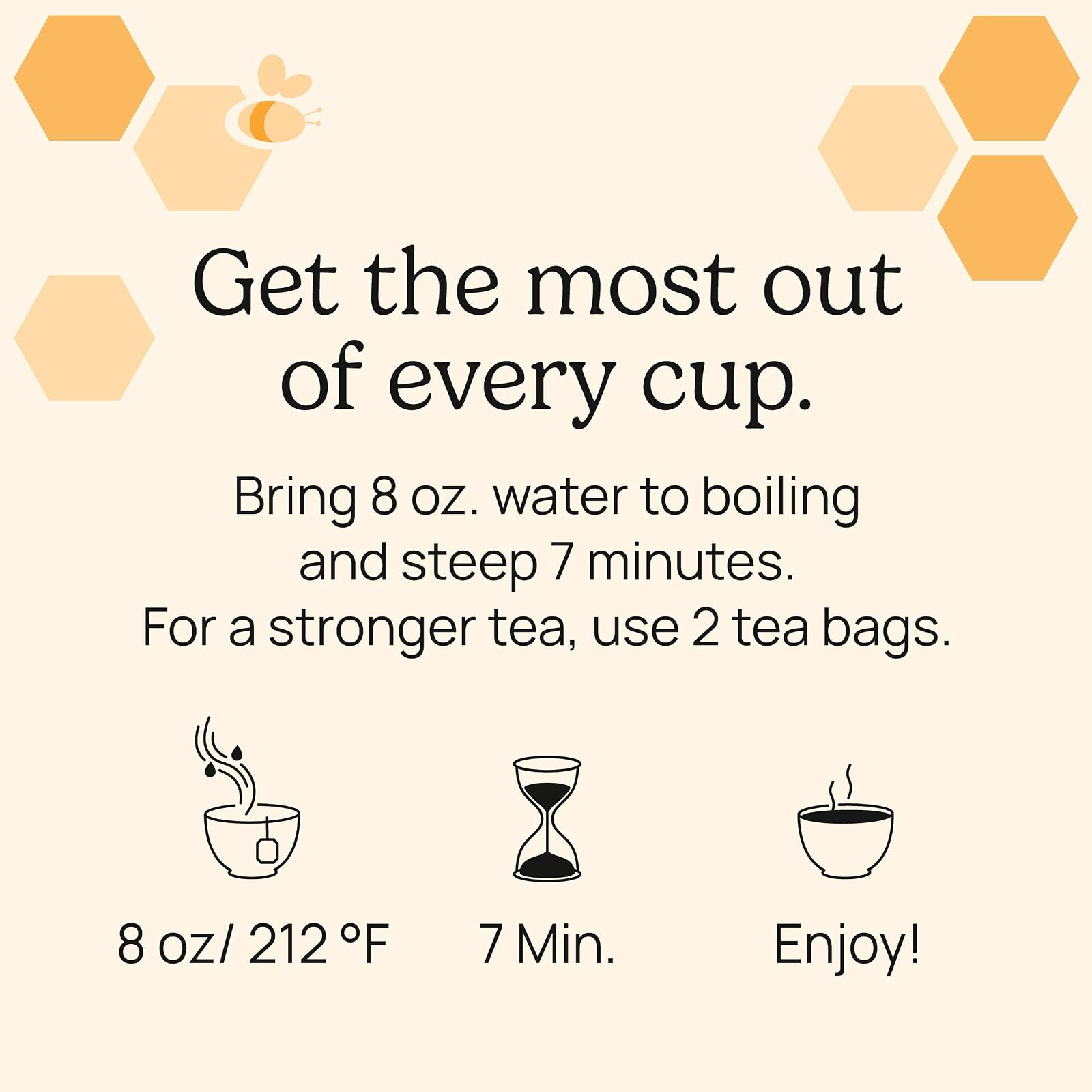 aromatic honey chamomile infusion