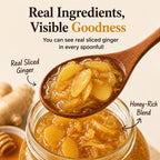 aromatic honey ginger tea experience