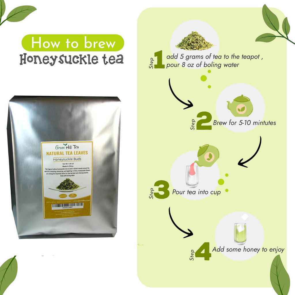 aromatic honeysuckle tea for wellness