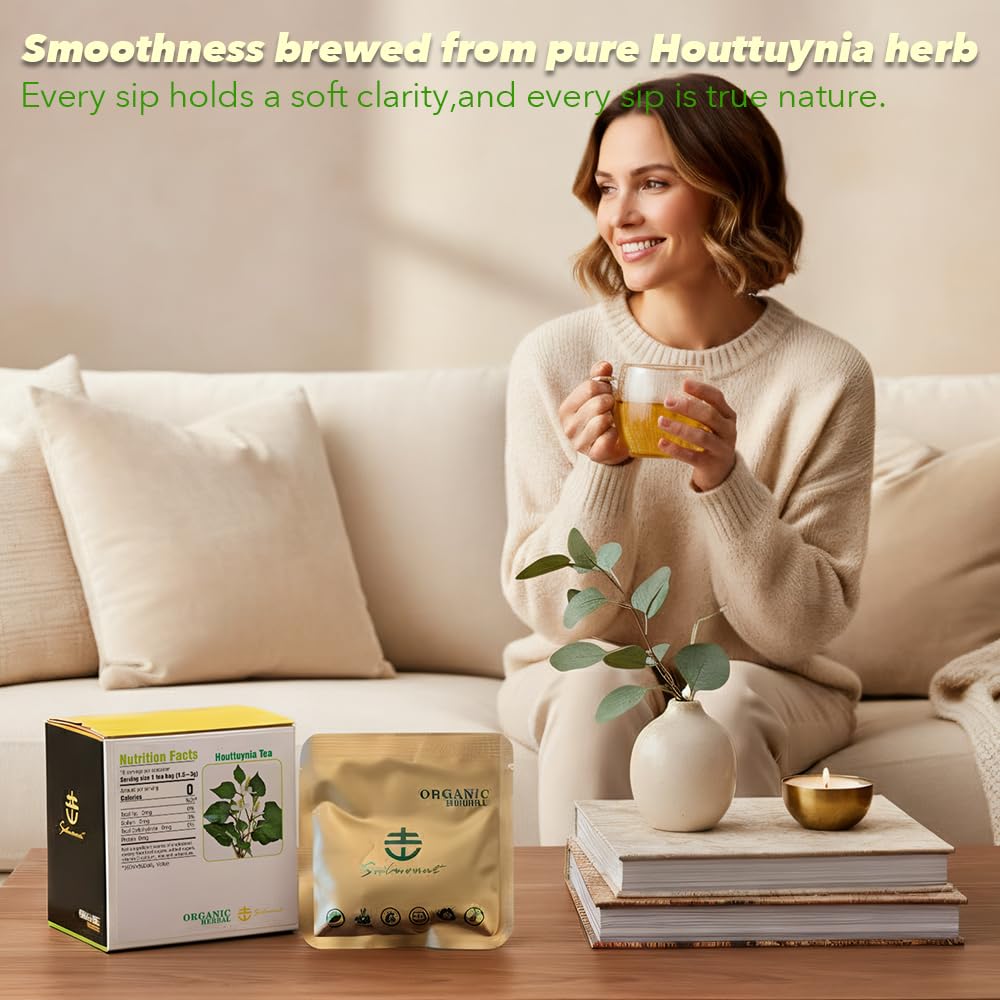 aromatic Houttuynia Cordata tea experience