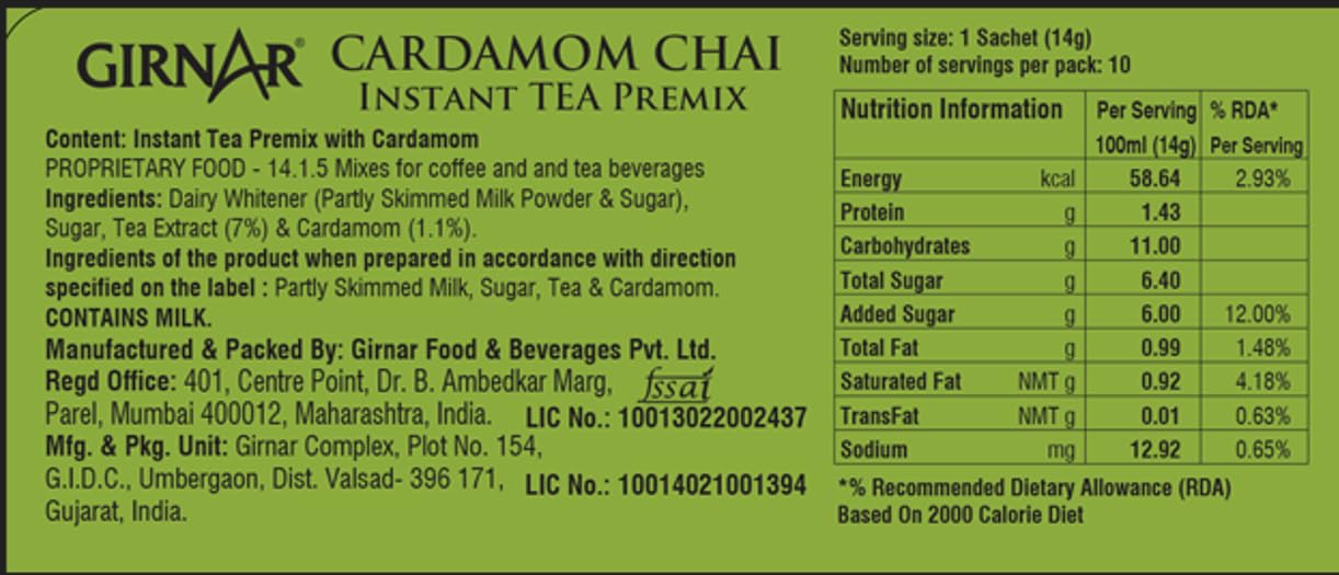 aromatic instant tea for convenience