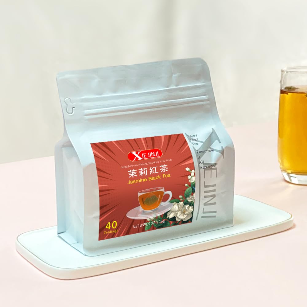 aromatic jasmine black tea blend