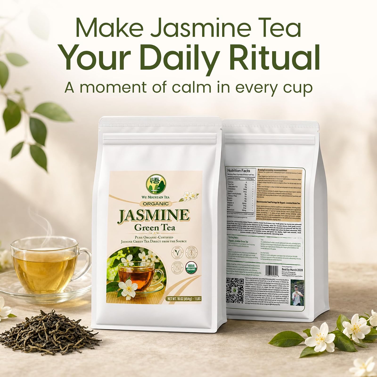 aromatic jasmine green tea for tea lovers