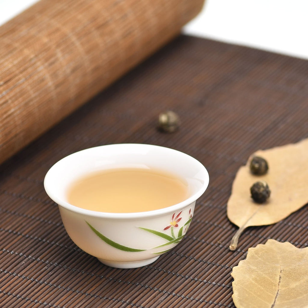 aromatic jasmine green tea pearls