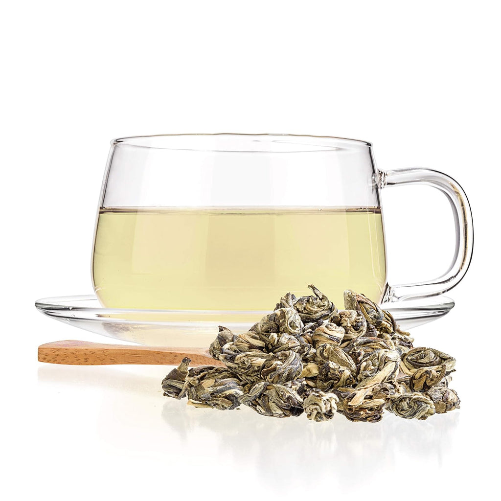 aromatic jasmine green tea pearls