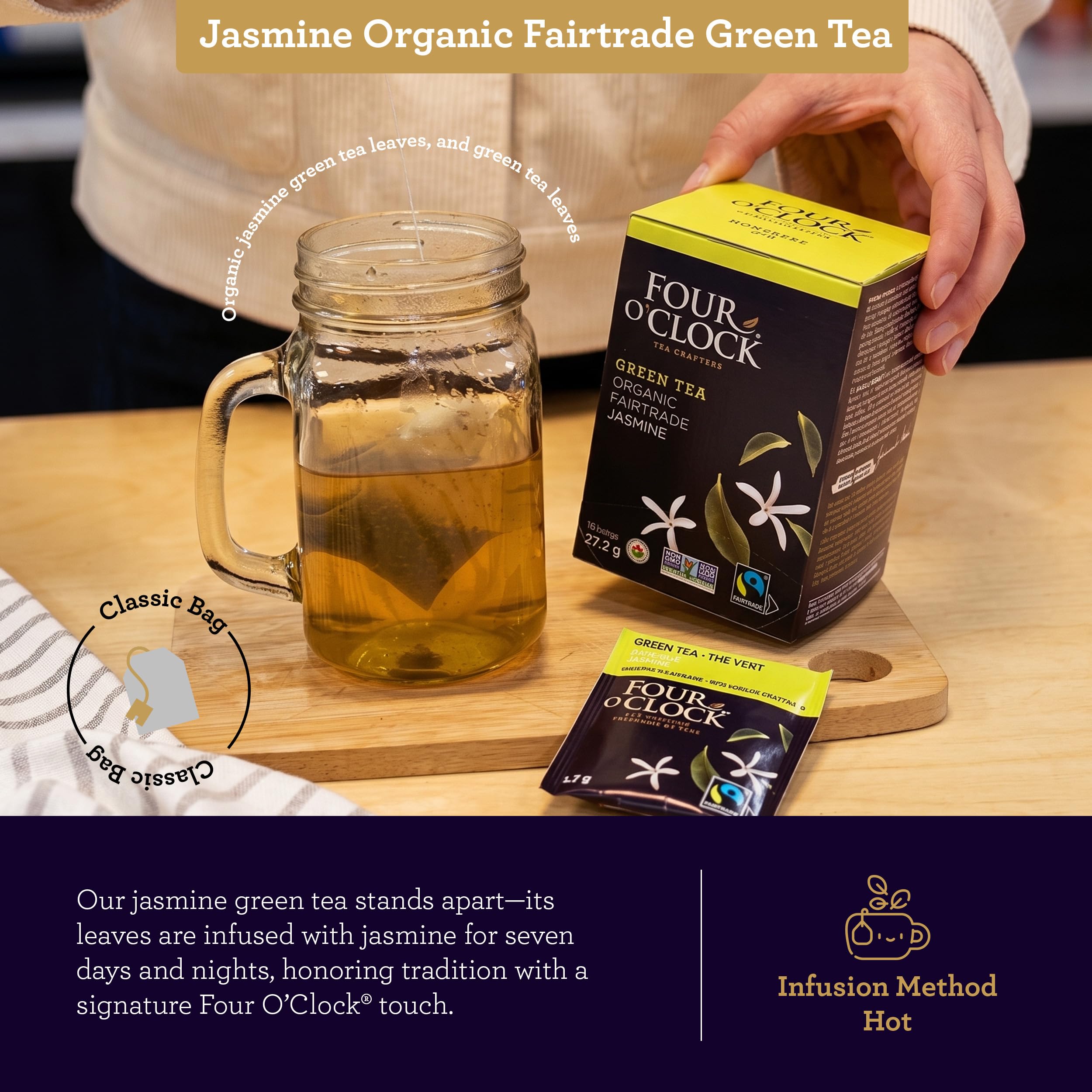 aromatic jasmine green tea