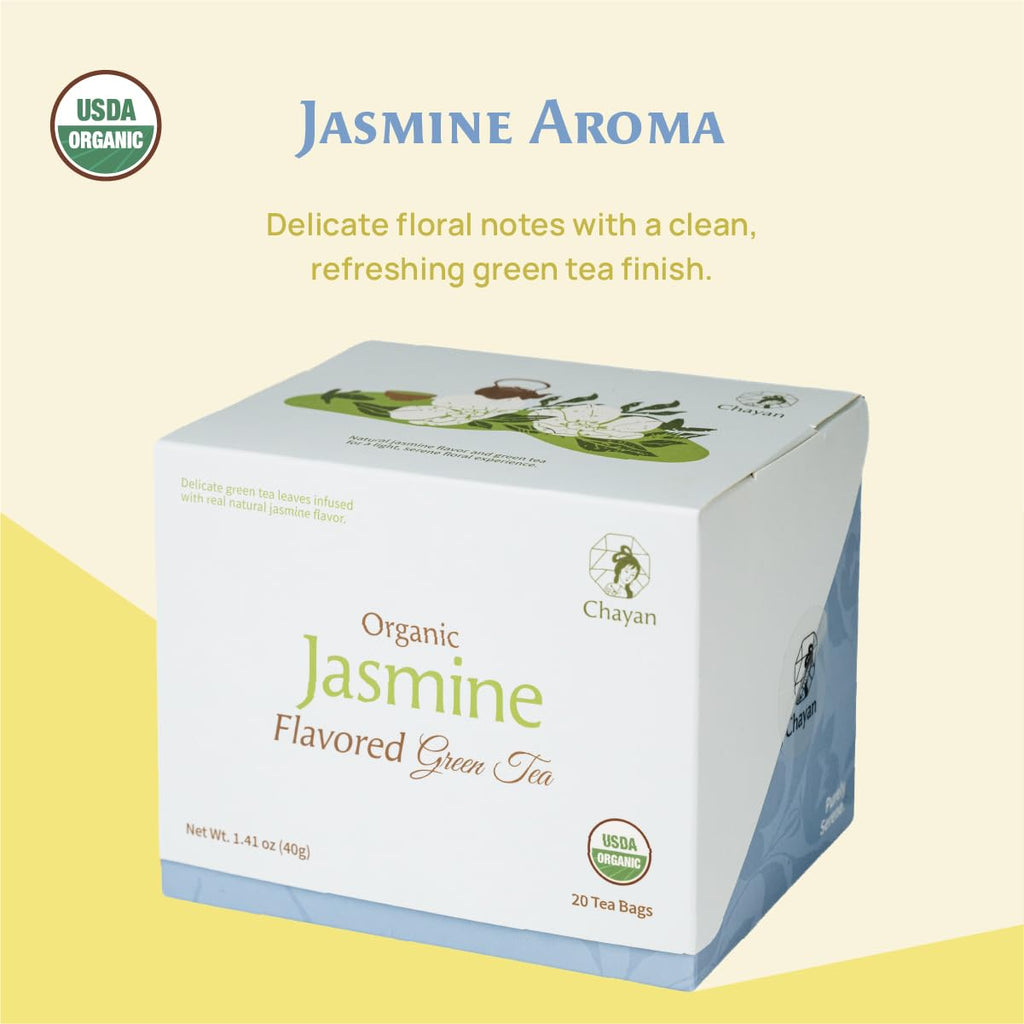 aromatic jasmine tea for relaxation