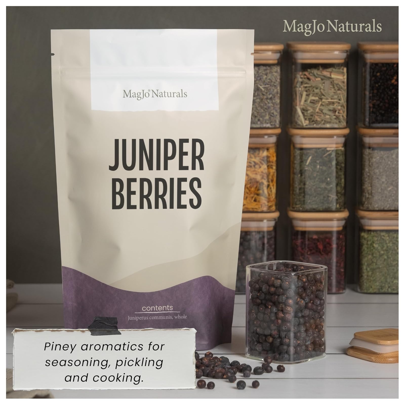 aromatic juniper berries for detox