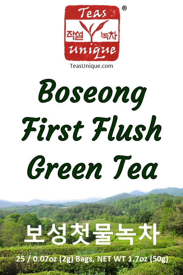 aromatic Korean green tea blend