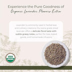 aromatic lavender flowers for herbal infusion
