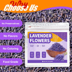 aromatic lavender flowers for herbal infusions