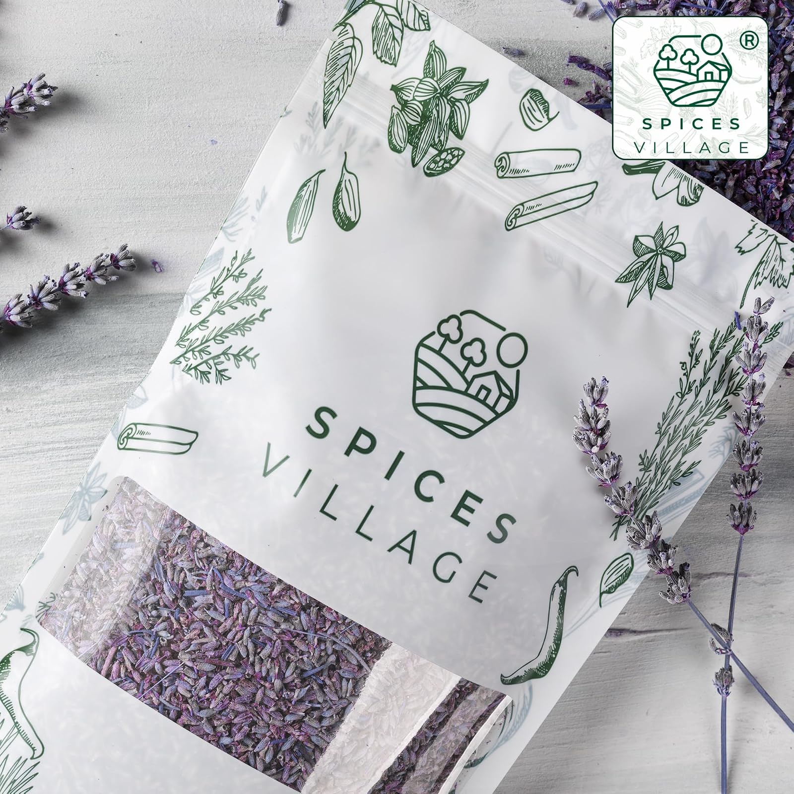 aromatic lavender herbal infusion