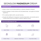 aromatic lavender magnesium cream for sleep