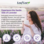 aromatic lavender tea bags for stress relief
