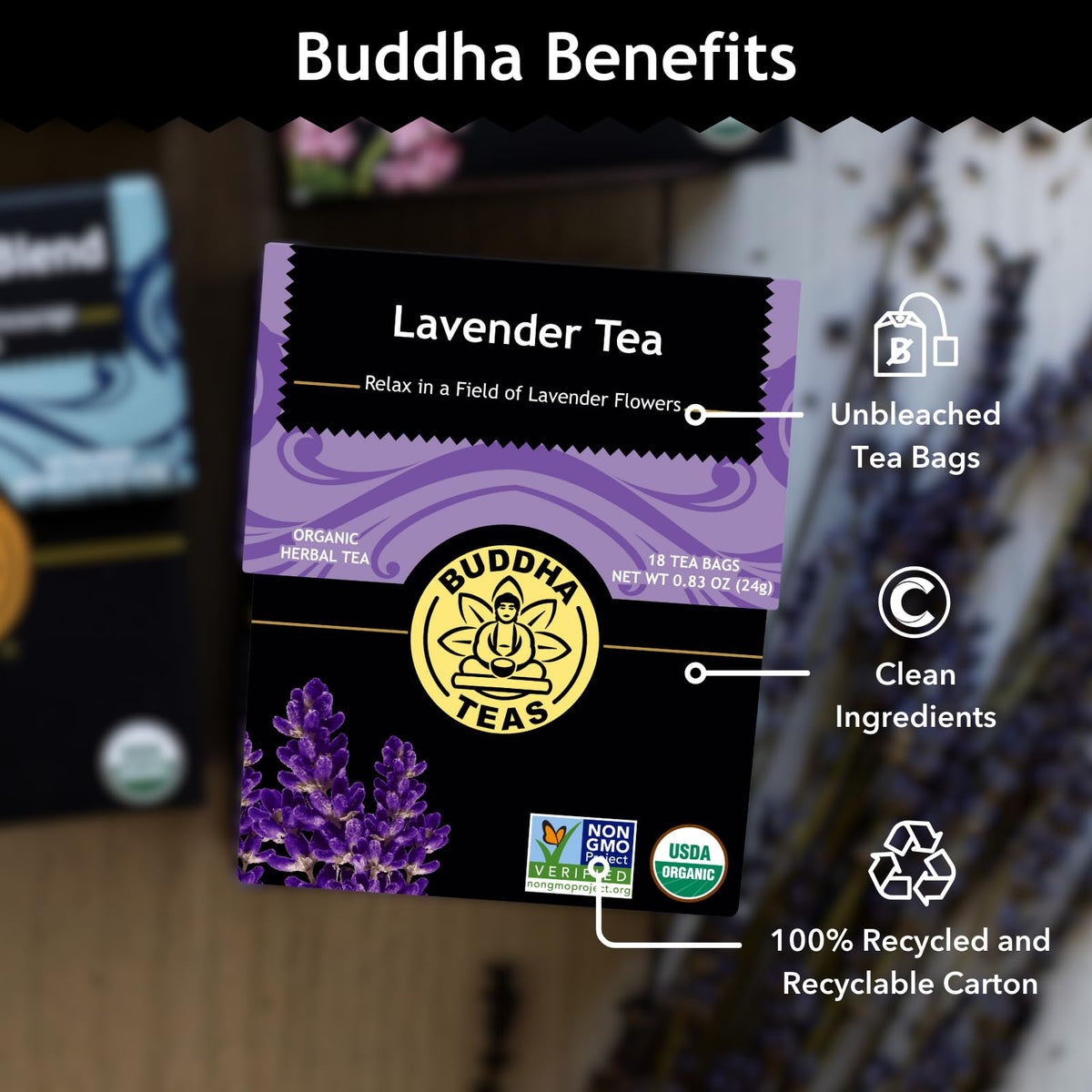 aromatic lavender tea for relaxation