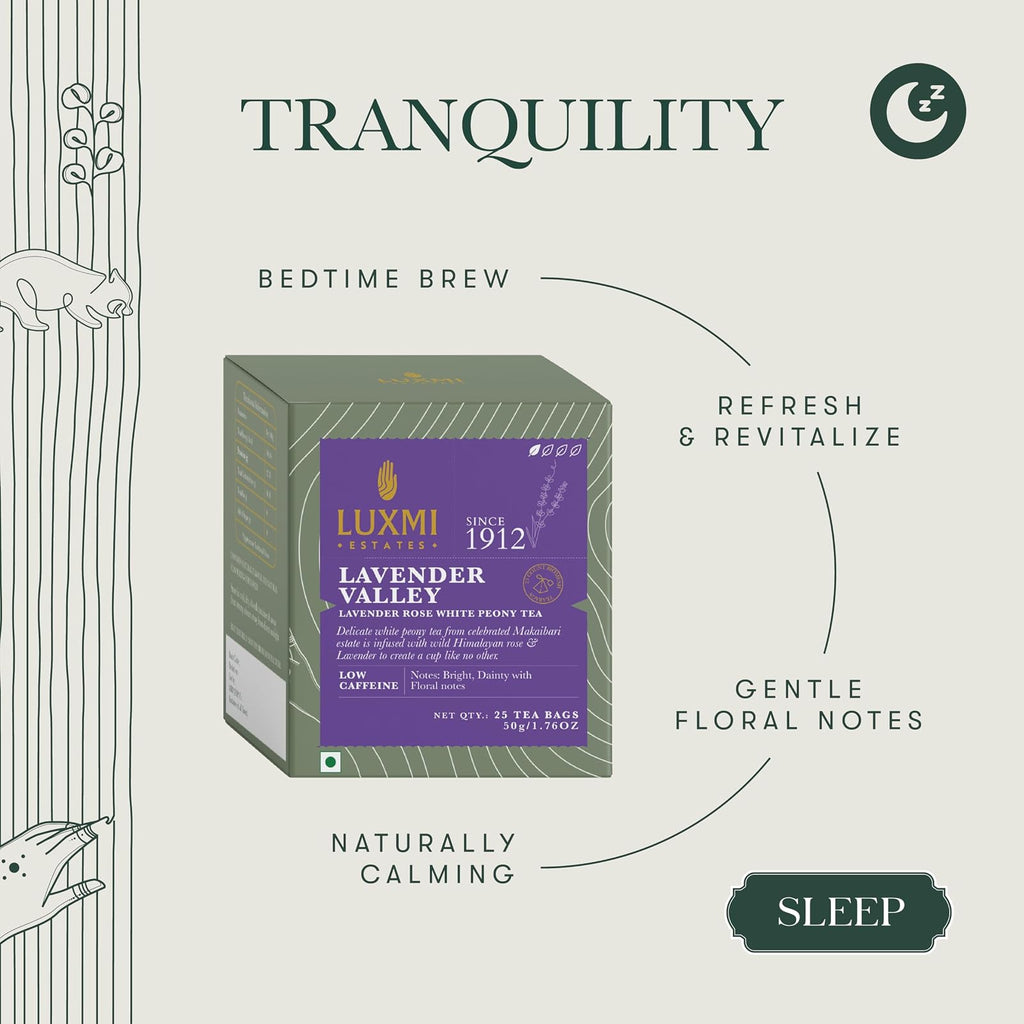 aromatic lavender tea for sleep