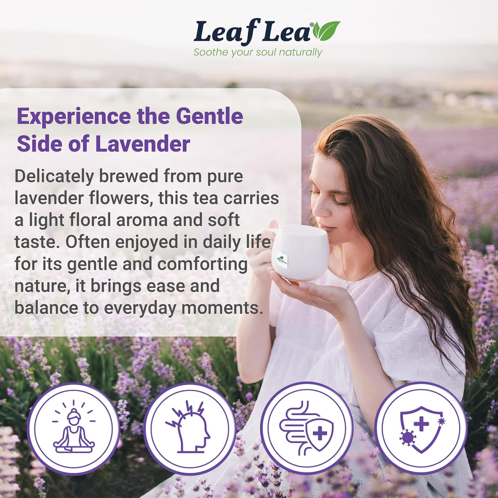 aromatic lavender tea for sleep