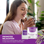 aromatic lavender tea for stress relief