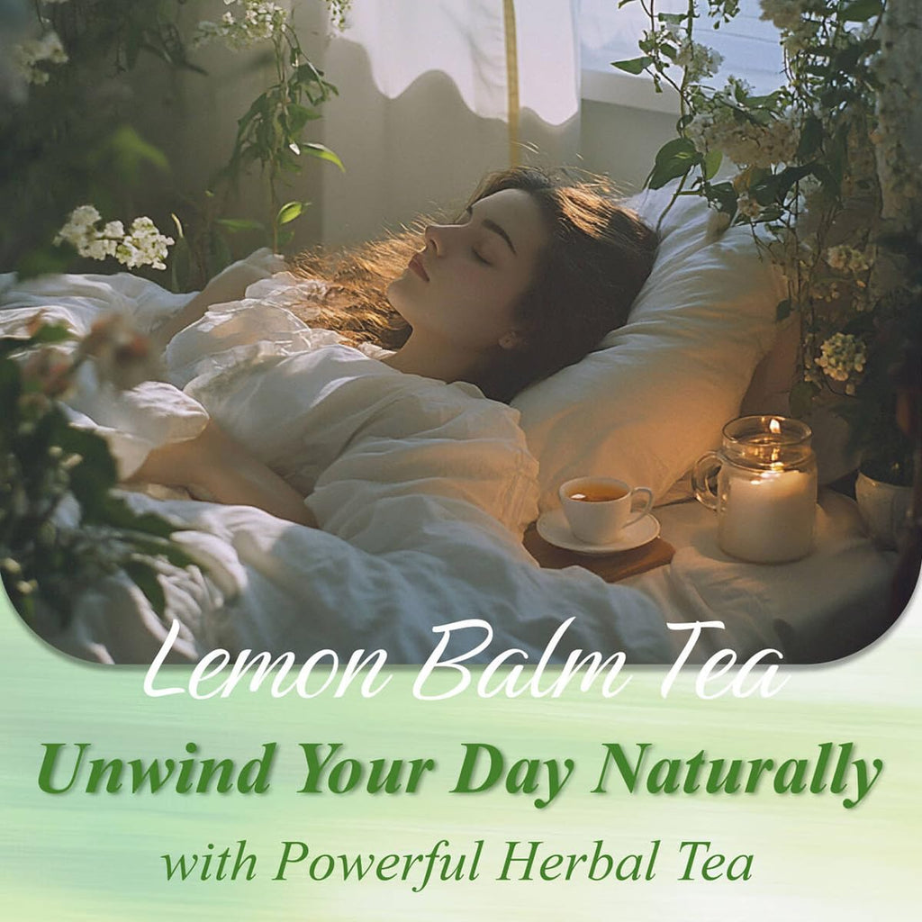 aromatic lemon balm tea bags