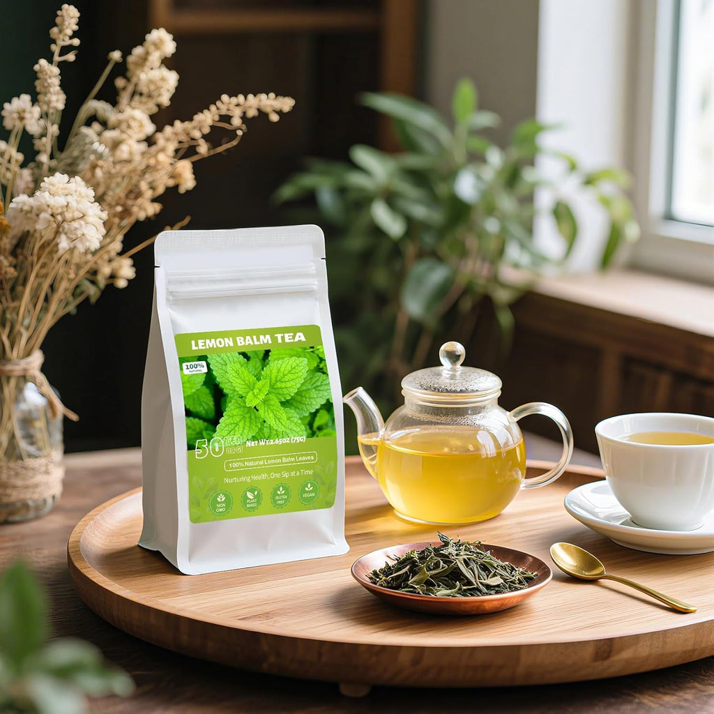 aromatic lemon balm tea bags
