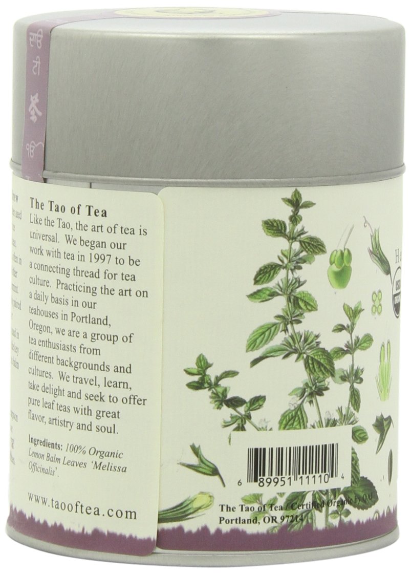 aromatic lemon balm tea experience