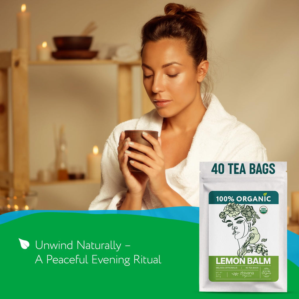 aromatic lemon balm tea experience