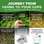 aromatic lemon balm tea for wellness
