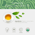 aromatic lemon balm tea for wellness