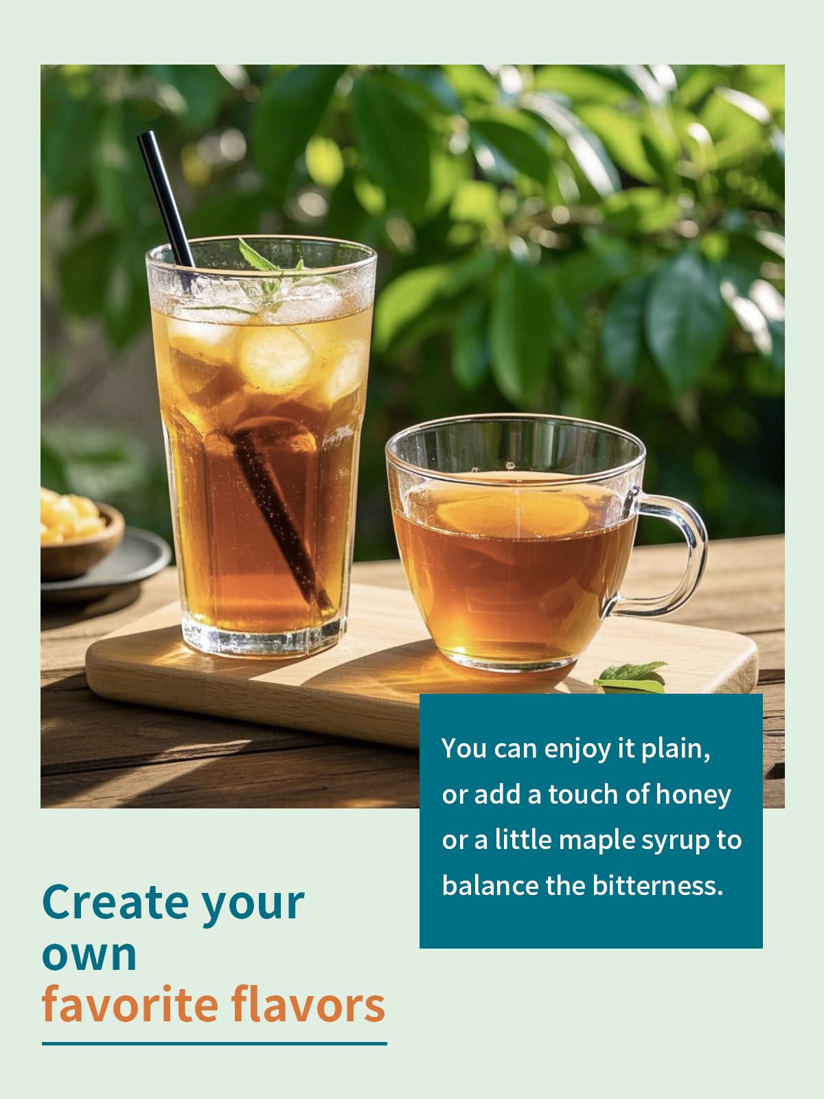 aromatic lemon balm tea for wellness