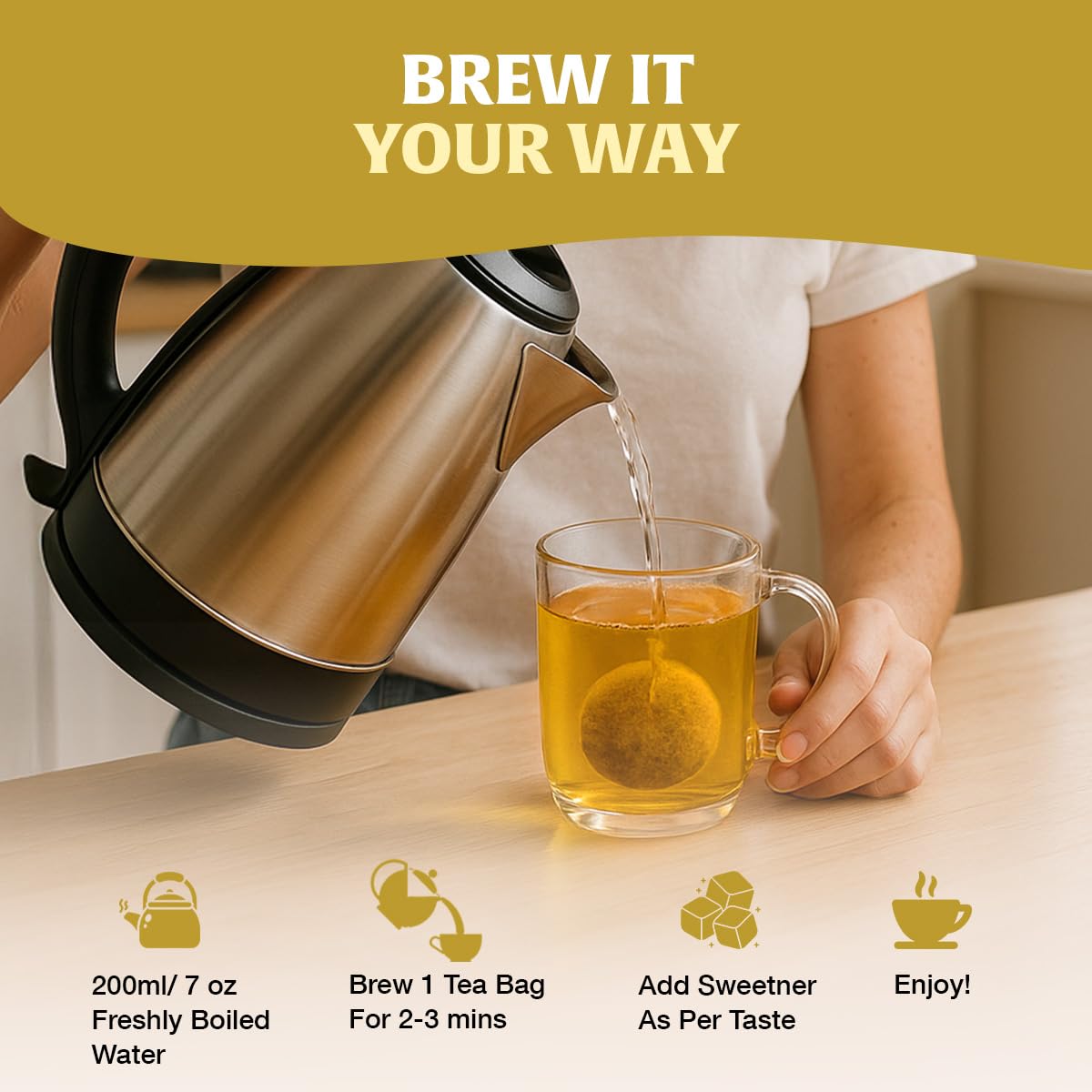 aromatic lemon ginger tea experience