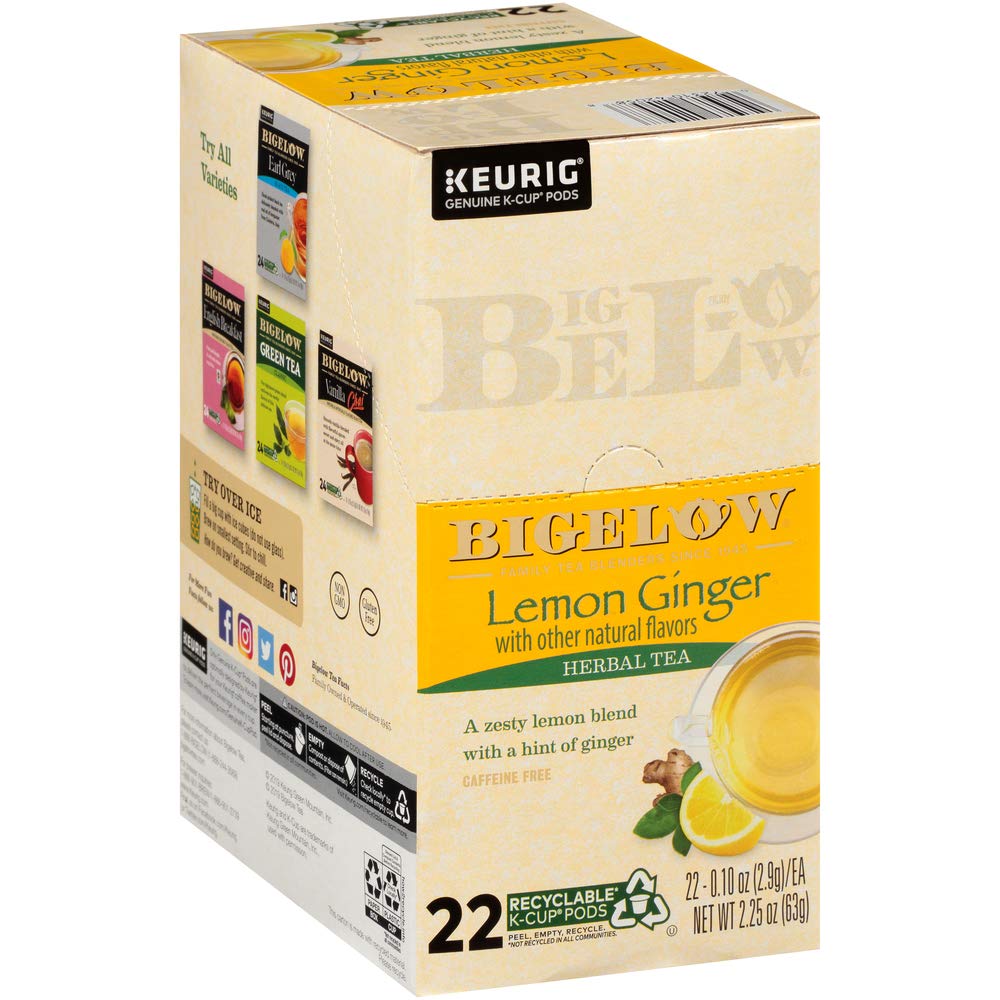aromatic lemon ginger tea experience