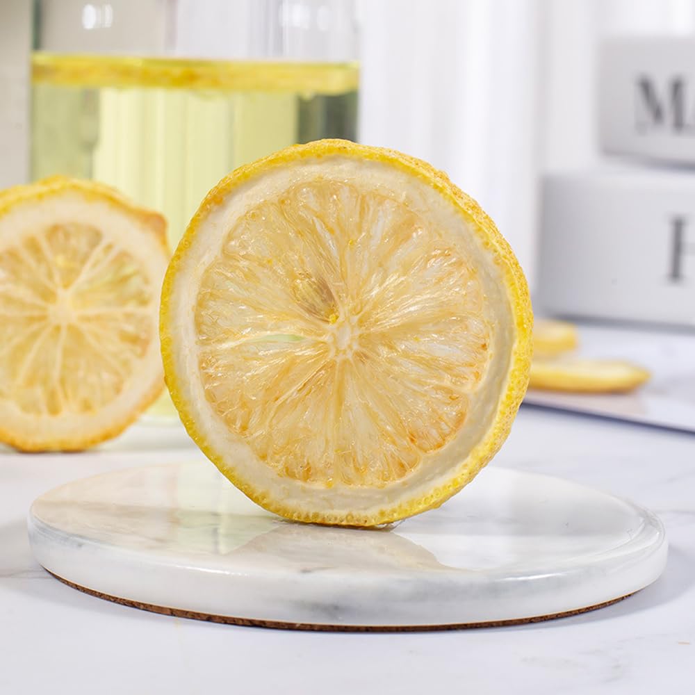 aromatic lemon slices for brewing