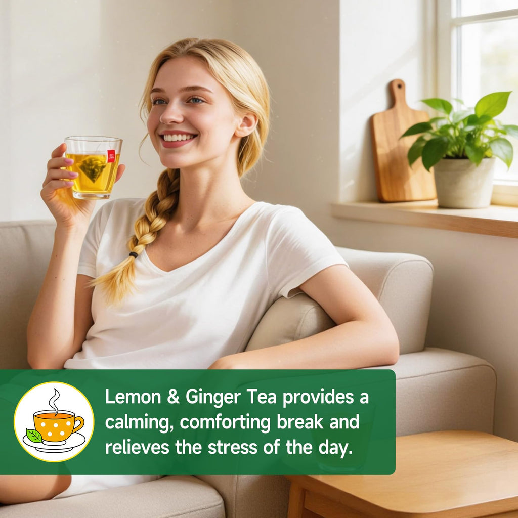 aromatic lemon tea for relaxation