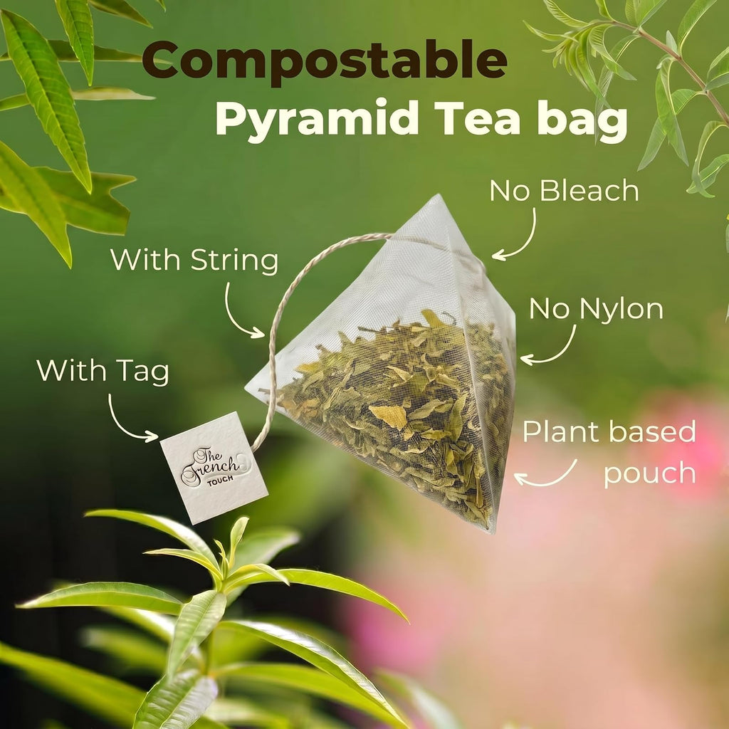 aromatic lemon verbena pyramid bags